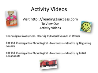 Phonological Awareness Fun with Sounds | PPTX