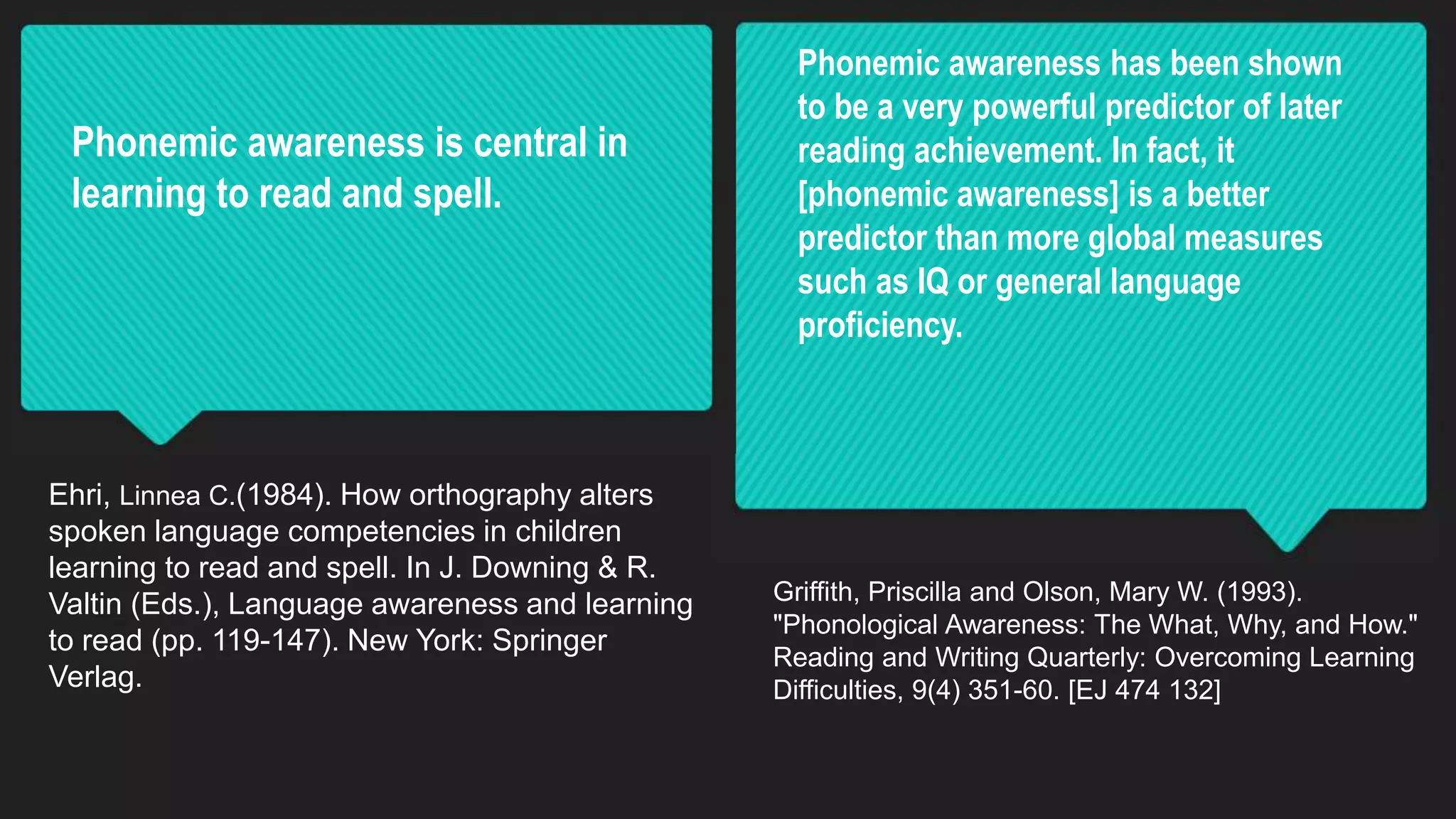 Phonological awareness presentation | PPTX