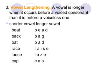 Phonological processes | PPT