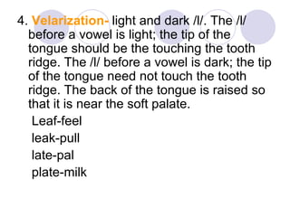 Phonological processes | PPT
