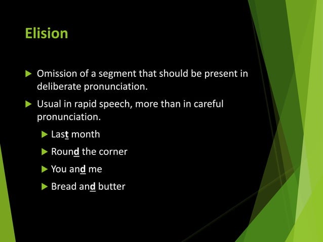 Phonological processes | PPT