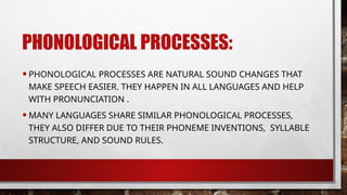 Compare and contrast phonological processes.pptx