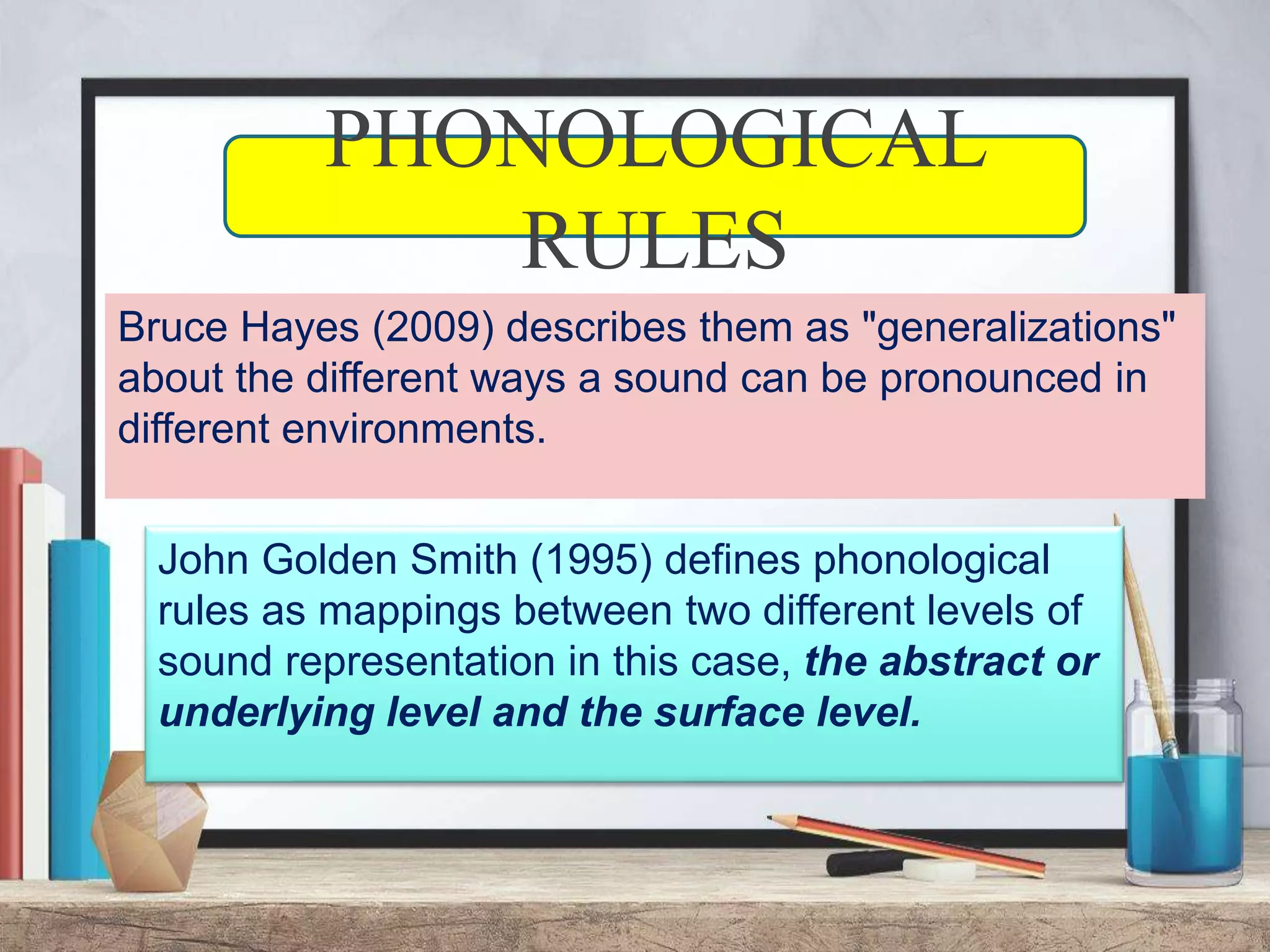 Phonological rules in the English Language | PPTX