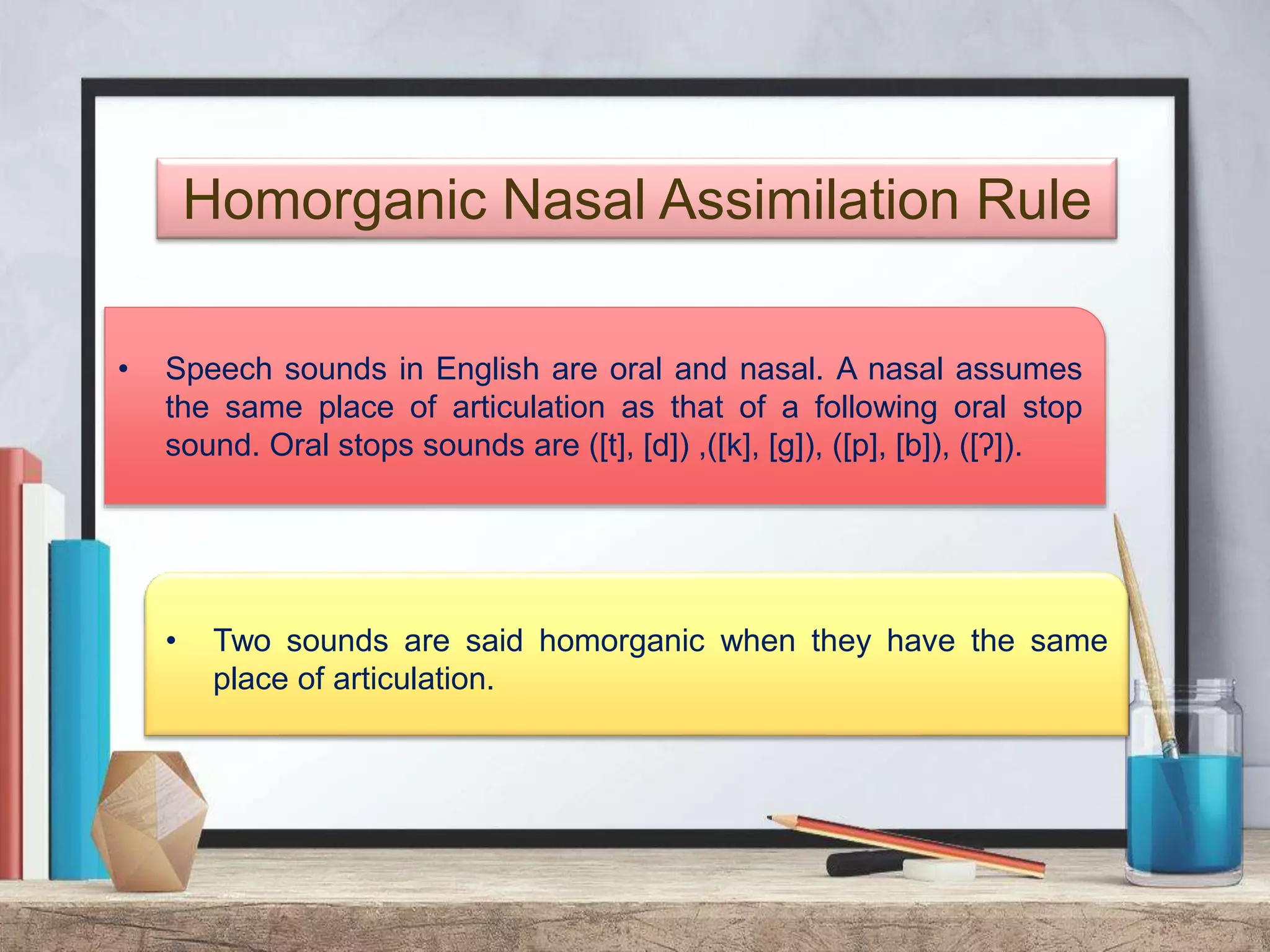 Phonological rules in the English Language | PPTX