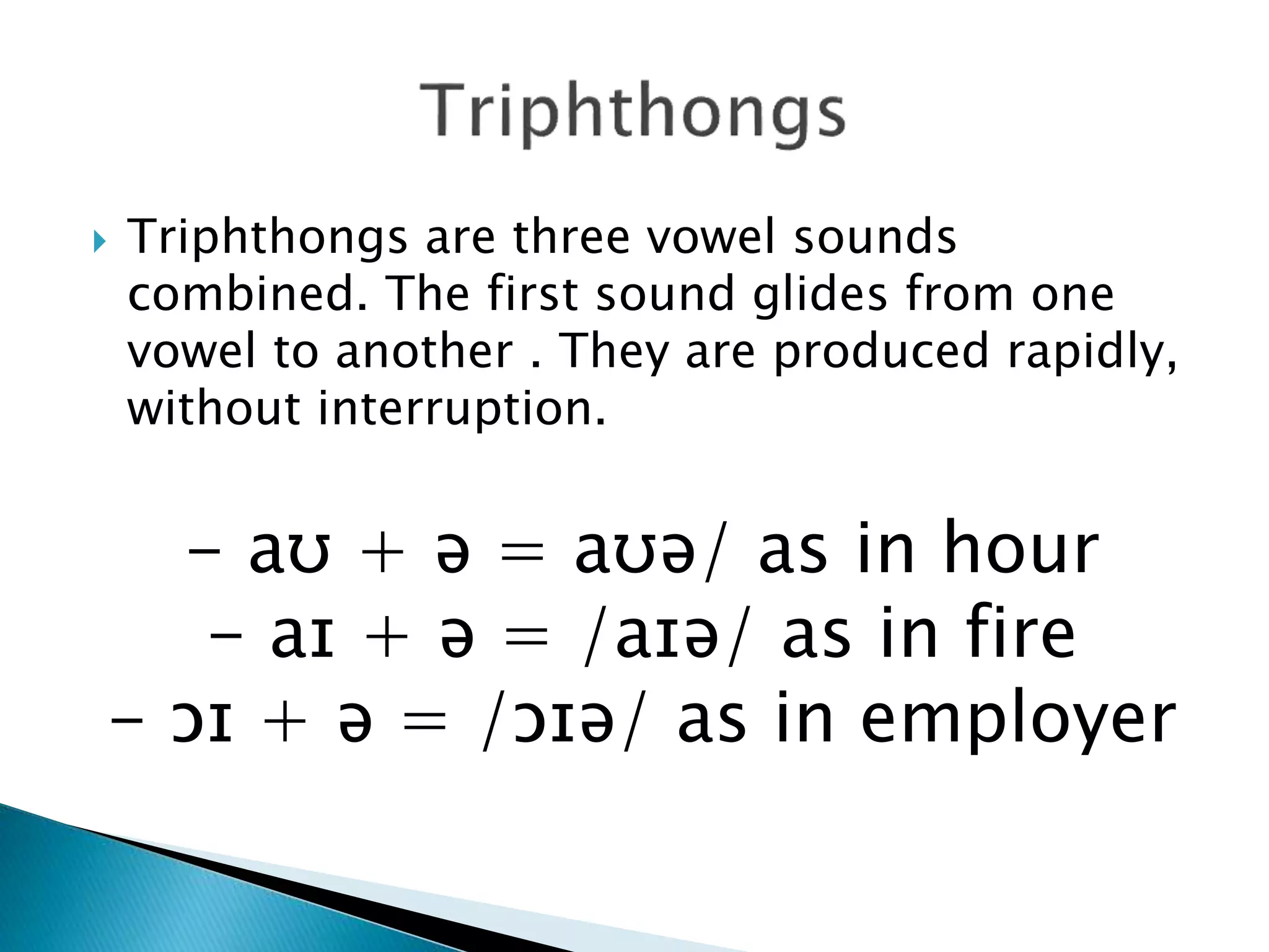 Phonological system of standard british english | PPTX