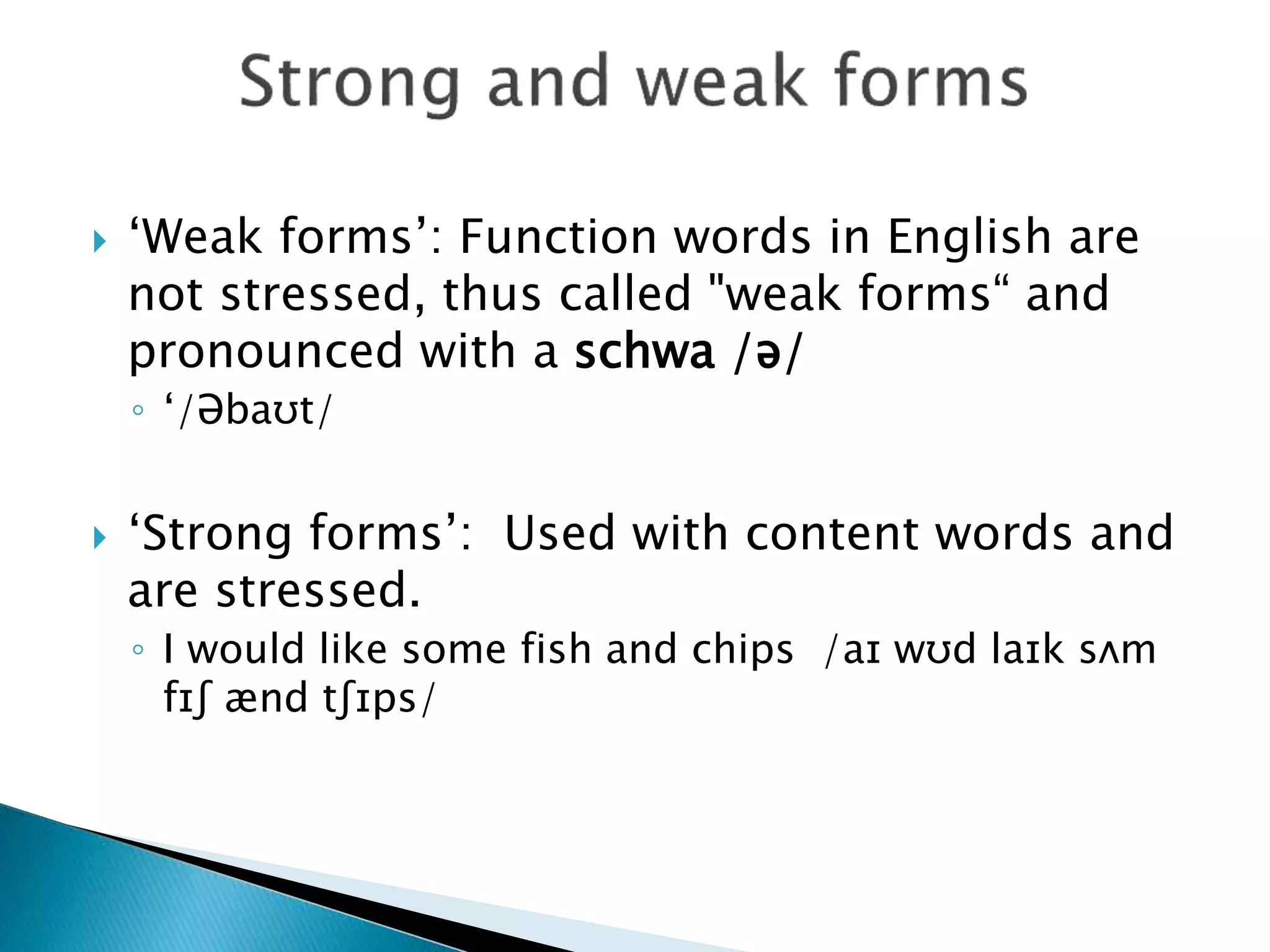 Phonological system of standard british english | PPTX