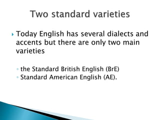 Phonological system of standard british english | PPTX