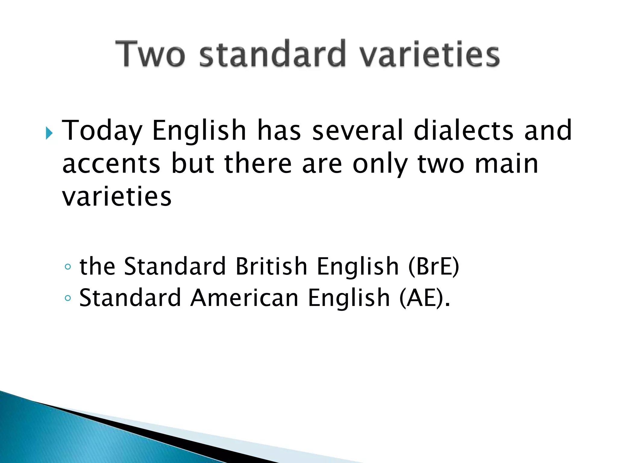 Phonological System of Standard British English | PPTX