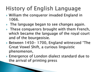 Phonological System of Standard British English | PPT