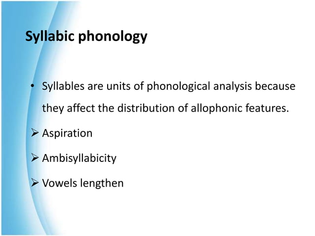 Phonology | PPTX