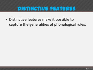 Phonology | PPTX
