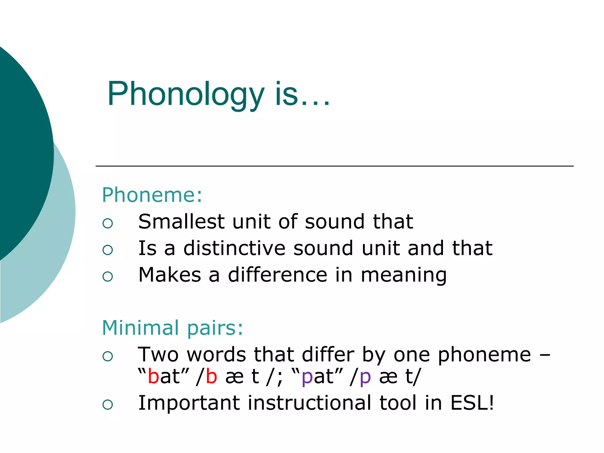What is Phonology? | PPTX