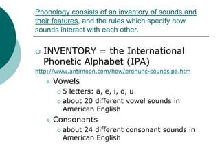 What is Phonology? | PPTX
