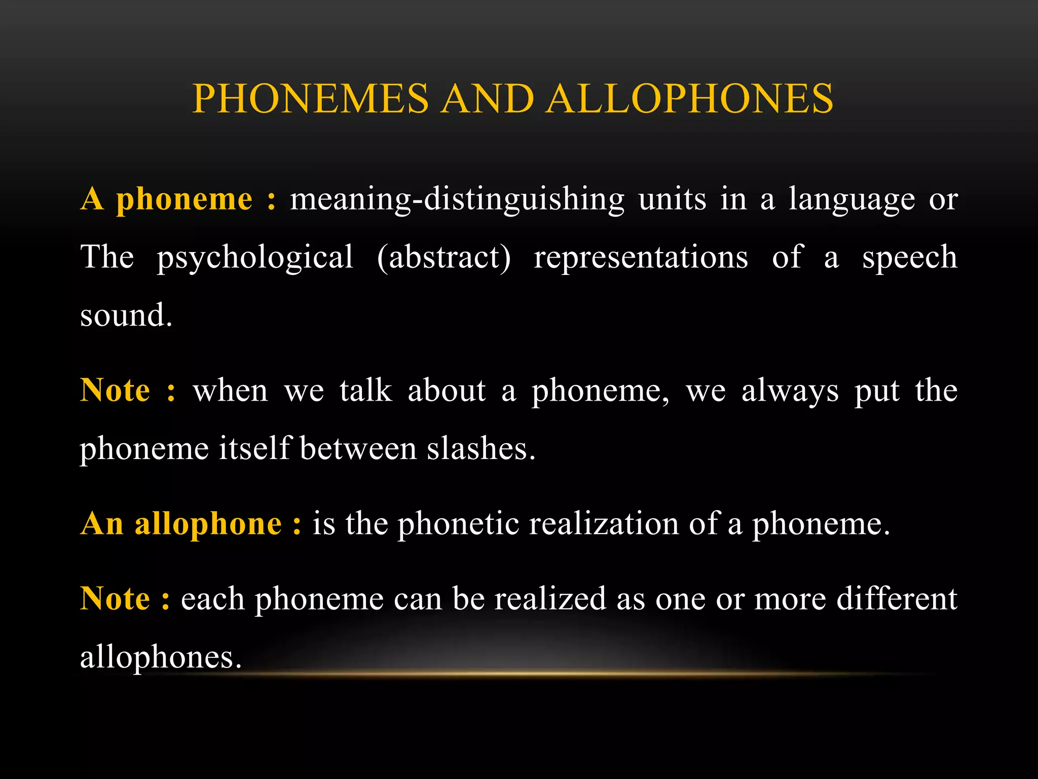 Phonology | PPTX