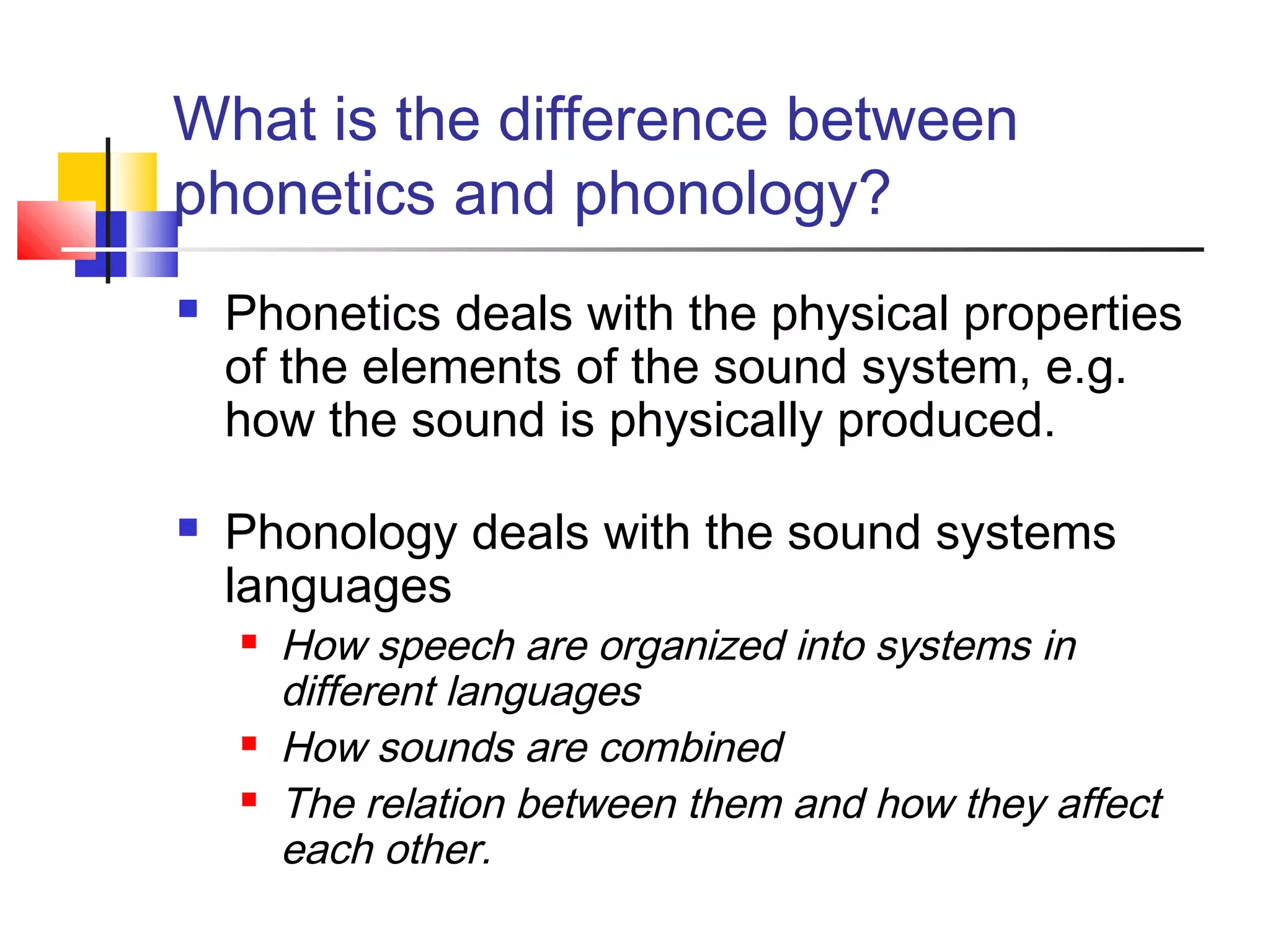 Phonology | PPT