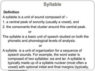 Phonology Introduction | PPTX