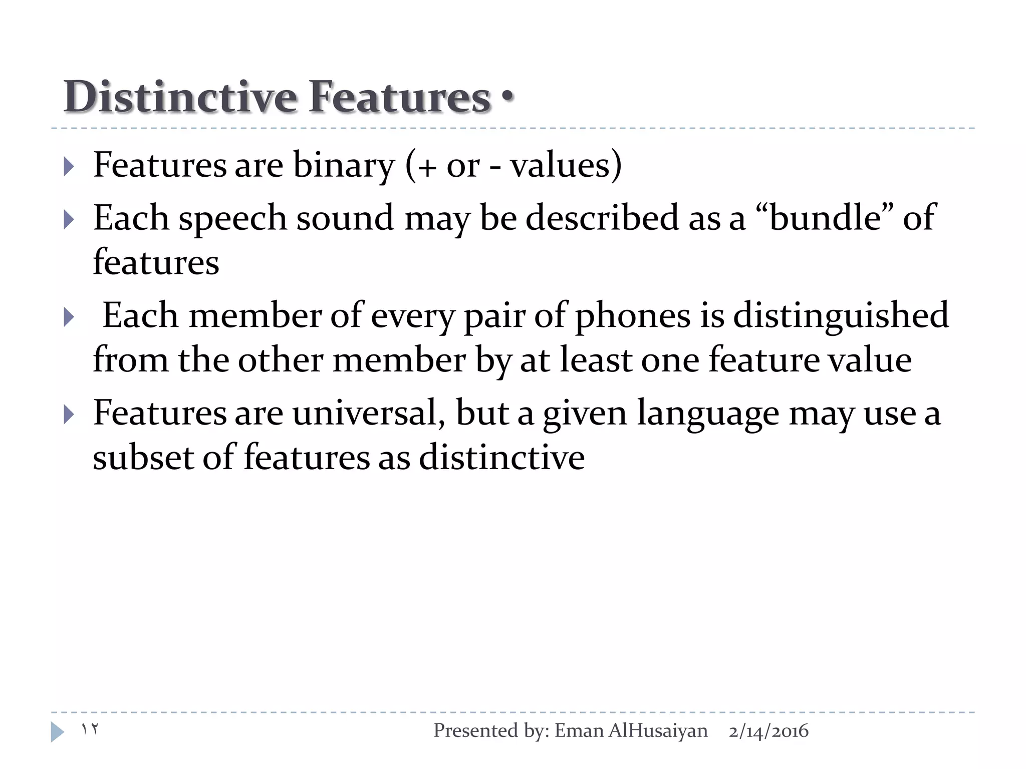 Phonology phonological features of english vowels | PDF