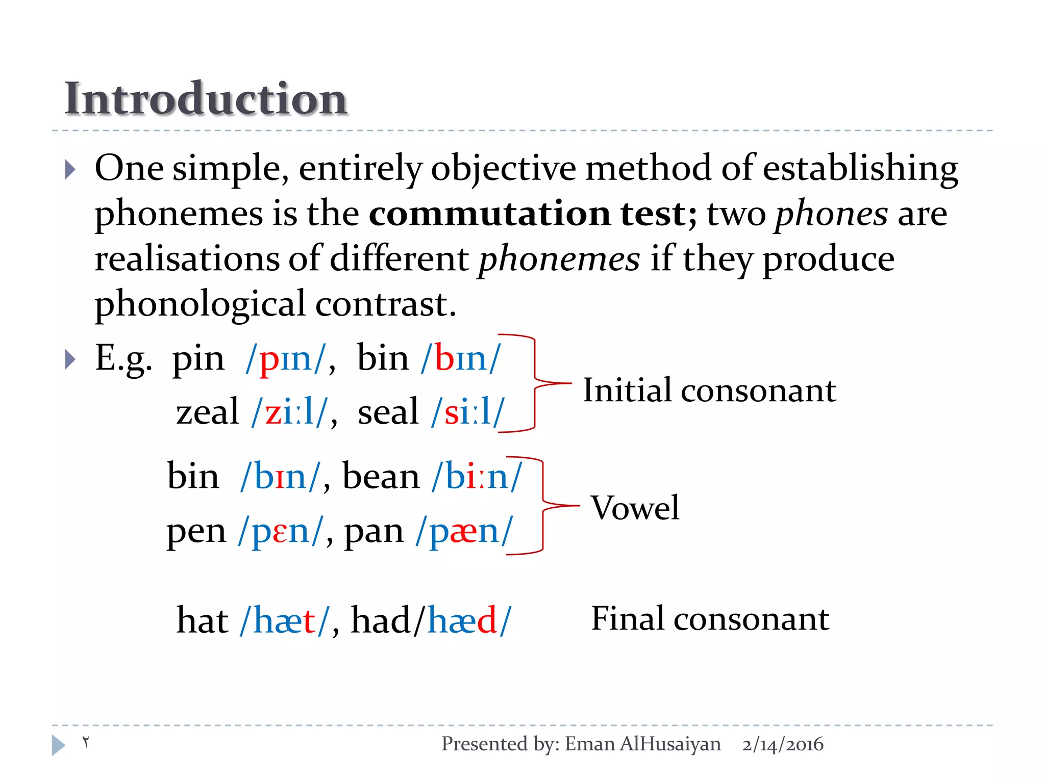 Phonology phonological features of english vowels | PDF