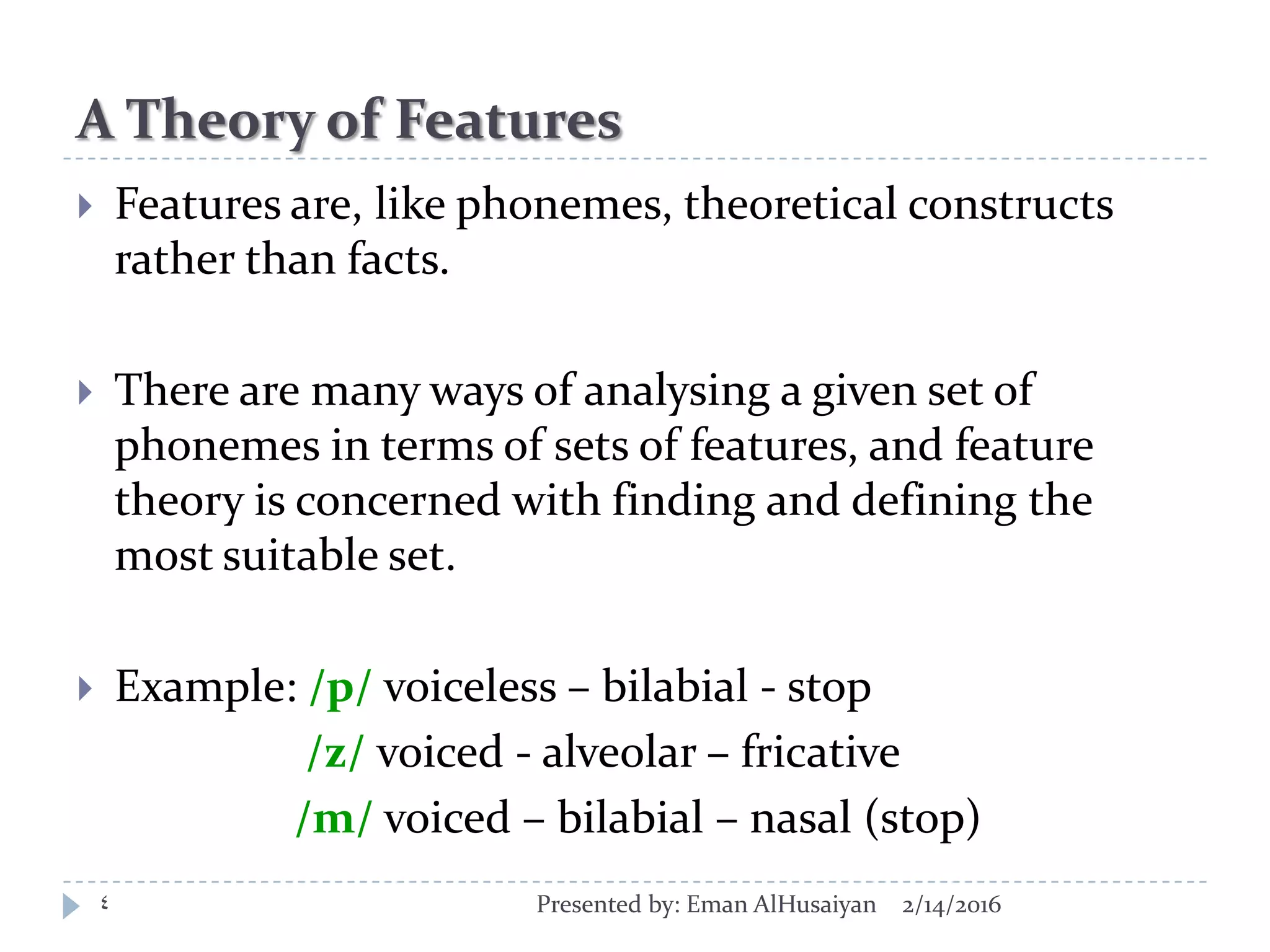 Phonology phonological features of english vowels | PDF