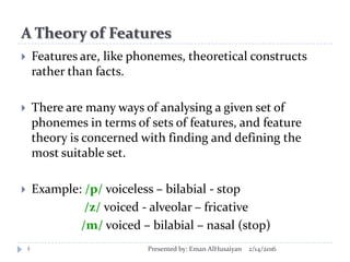 Phonology phonological features of english vowels | PDF