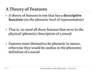 Phonology phonological features of english vowels | PDF