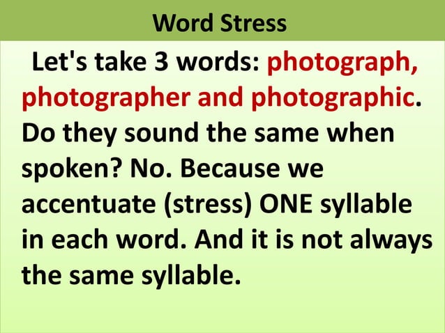 Advanced Phonology | PPT