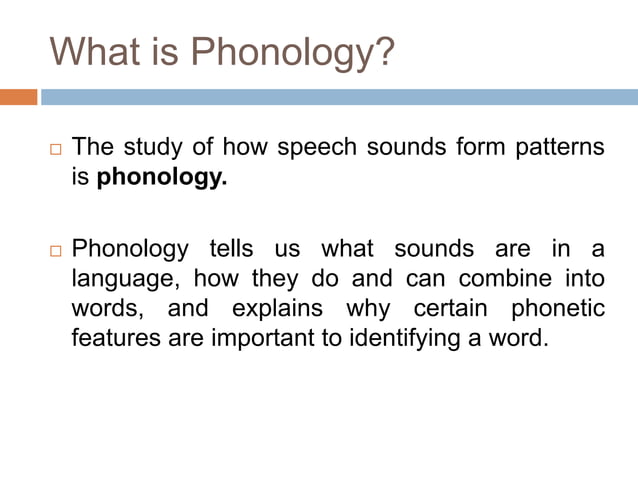 Phonology and pronunciation of morphemes ms. ladjagais | PPTX