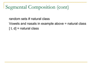 Phonology chapter 7 | PPT