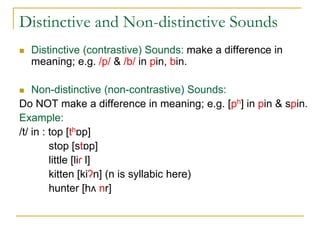 Phonology chapter 8 | PPTX