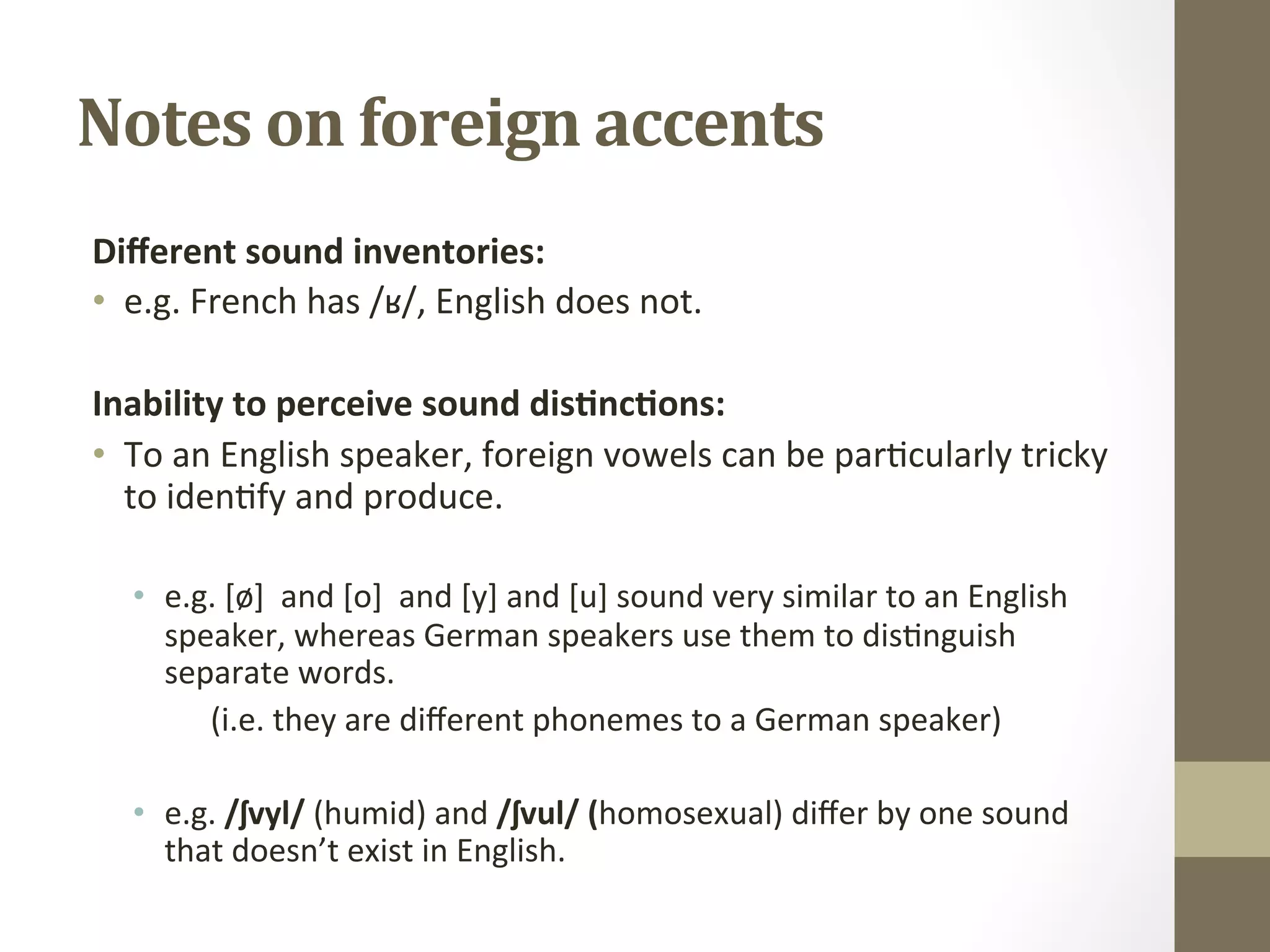 Phonology: Phones, Syllables & Phonotactics | PDF