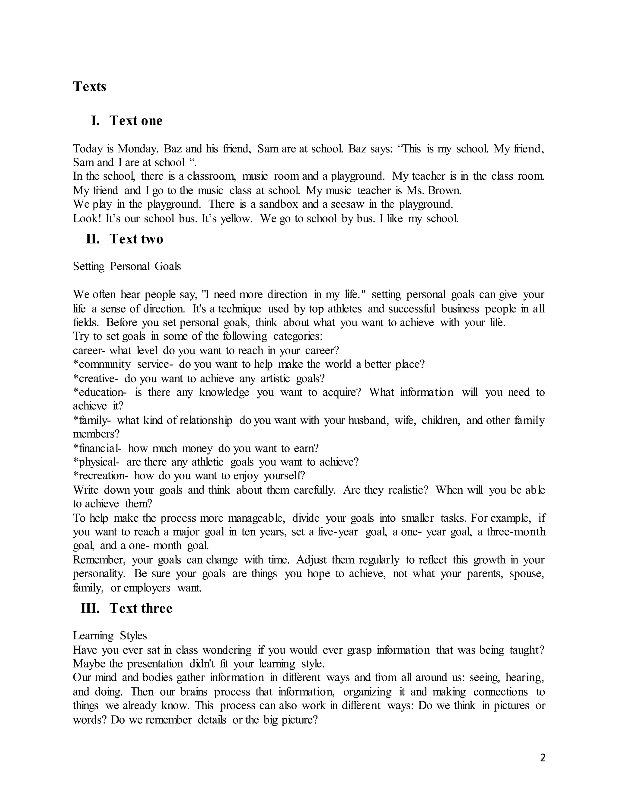 Iranian students' pronunciation behaviour in English classes | DOCX