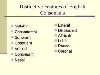 Phonology to be used | PPT