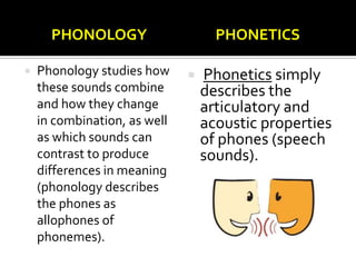Phonology vs phonetics | PPTX