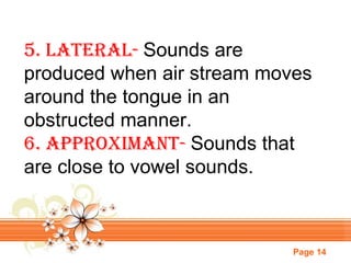 The Sounds of Language | PPT