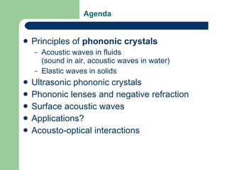An overview of phononic crystals | ODP