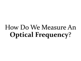 Phononic frequency combs using MEMS resonators | PPTX