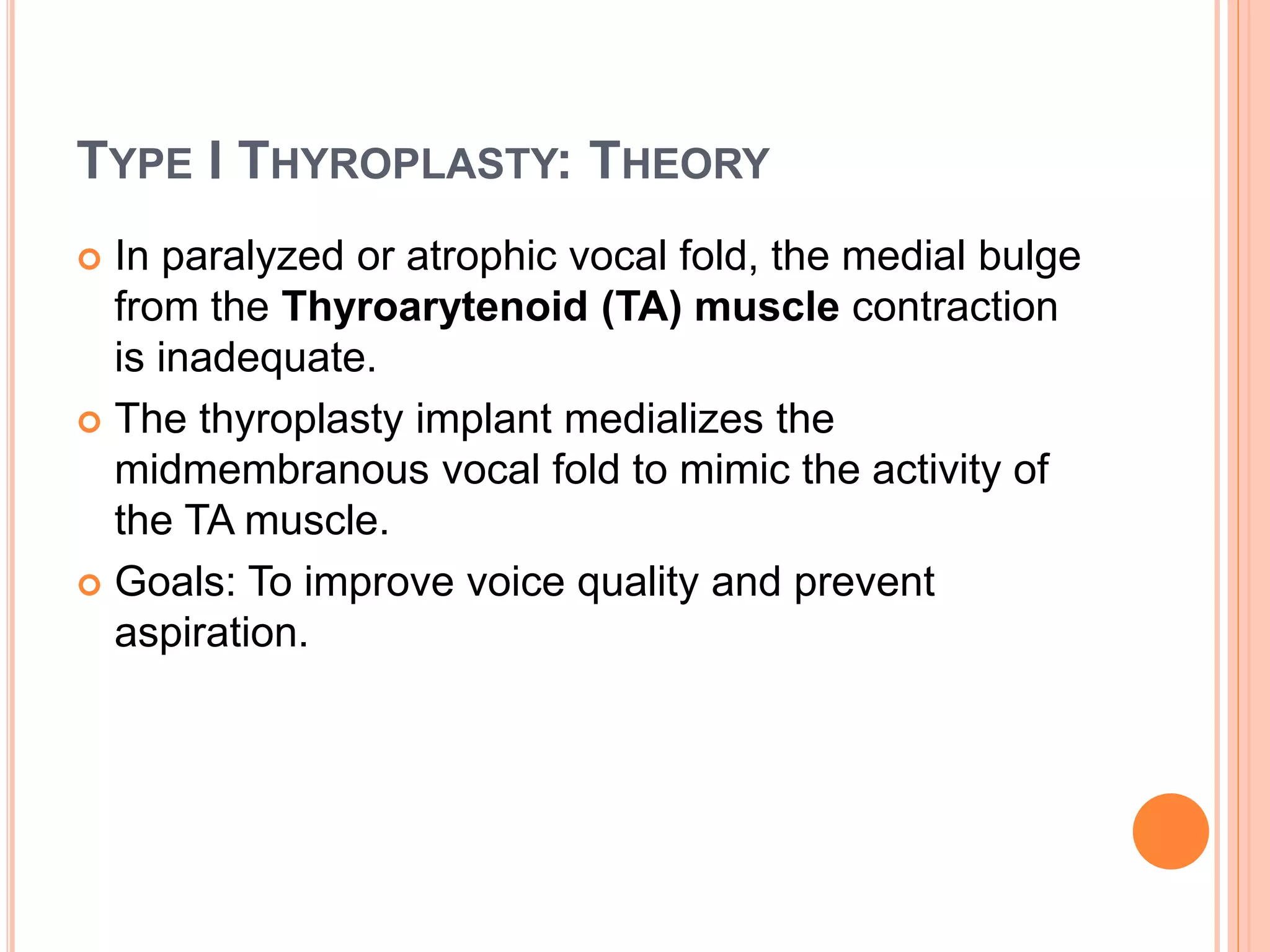 Phonosurgery | PPTX
