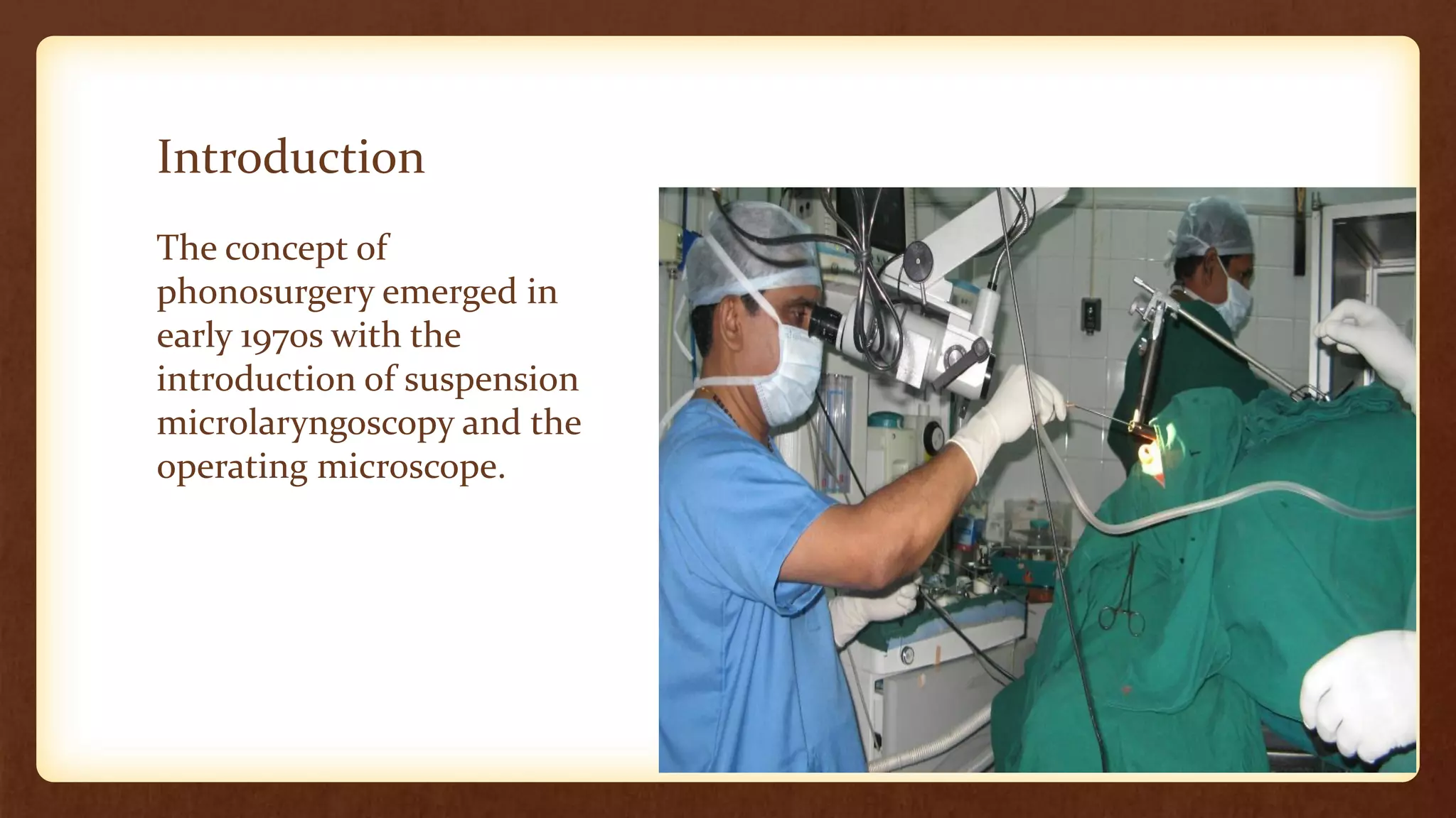 Phonosurgery | PDF