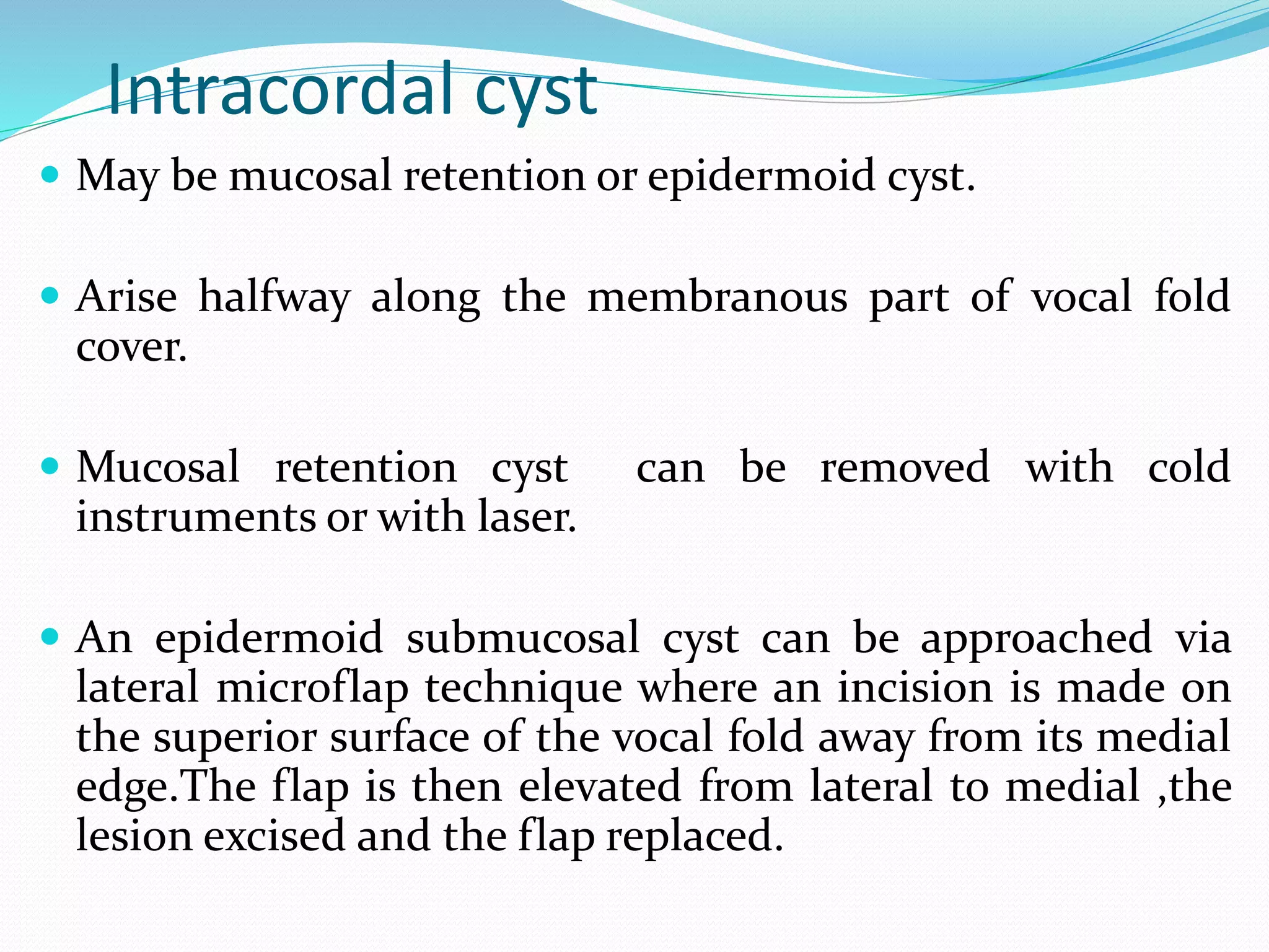 Phonosurgery and speech therapy | PPTX