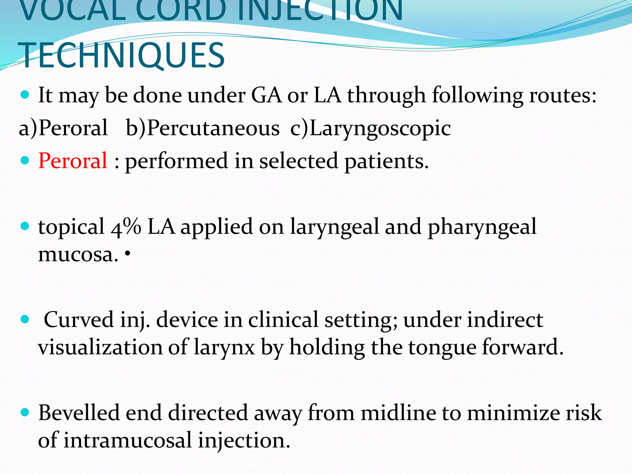 Phonosurgery and speech therapy | PPTX