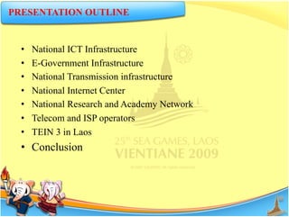 ICT Infrastructure in Lao PDR | PDF | Internet | Computing