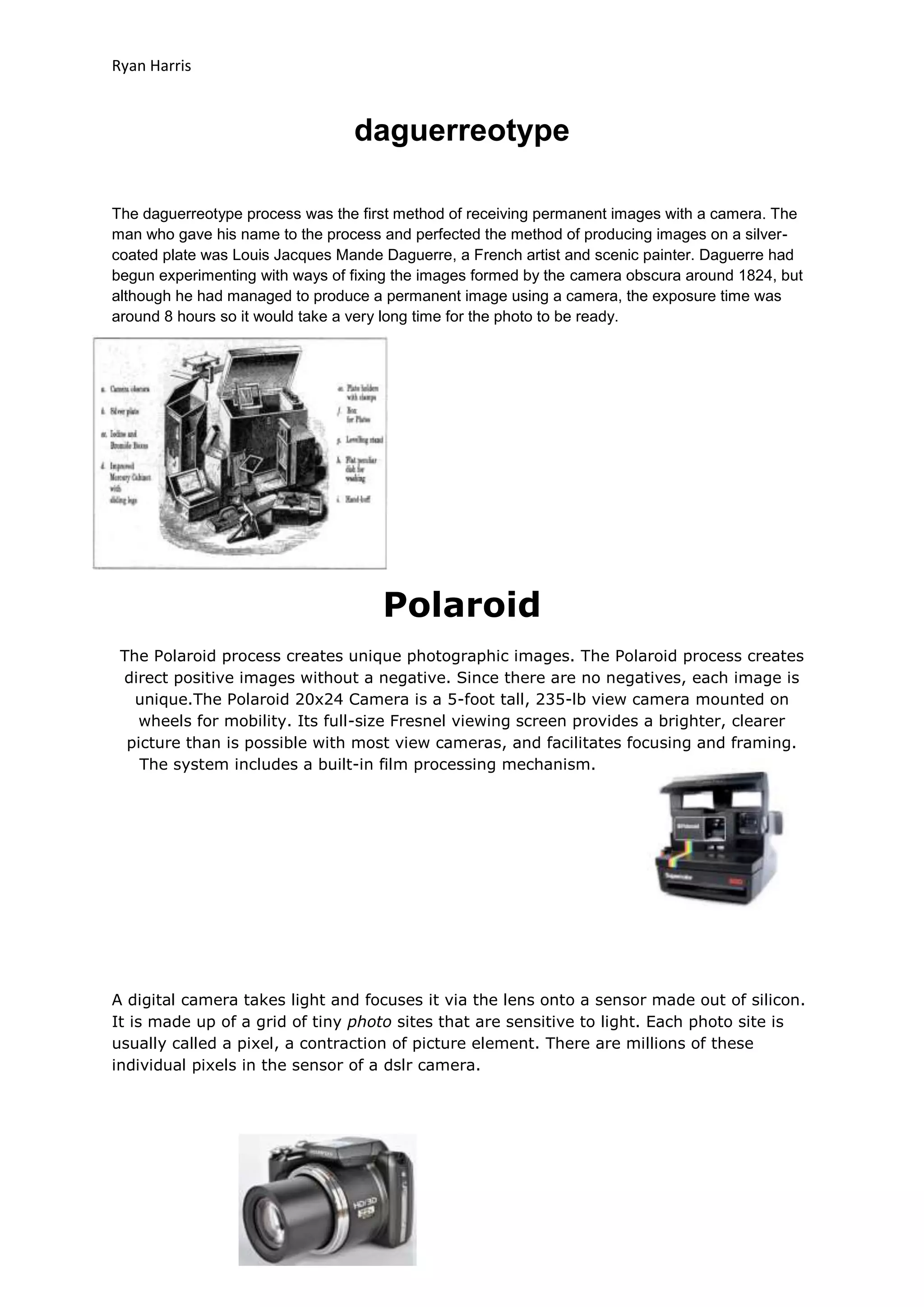 Photo types | DOCX
