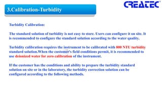 pH ORP TUR TSS DO installation and maintence and calibration.pptx