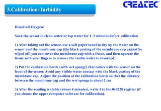 pH ORP TUR TSS DO installation and maintence and calibration.pptx