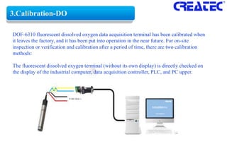 pH ORP TUR TSS DO installation and maintence and calibration.pptx