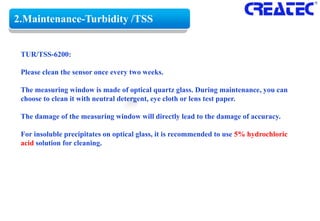 pH ORP TUR TSS DO installation and maintence and calibration.pptx