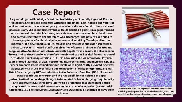 phosphorus poisoning powerpoint forensic | PPTX