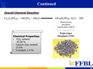 Phosphate based fertilizers | PPTX