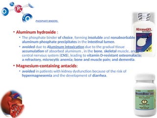 Phosphate Binders Lanthanum calcium carbonate | PPTX