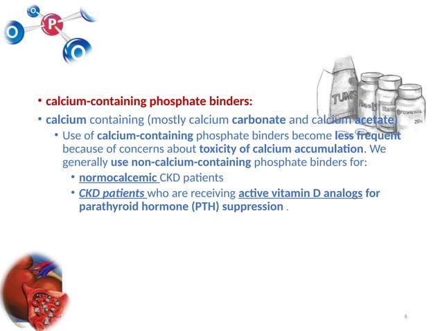 Phosphate Binders Lanthanum calcium carbonate | PPTX